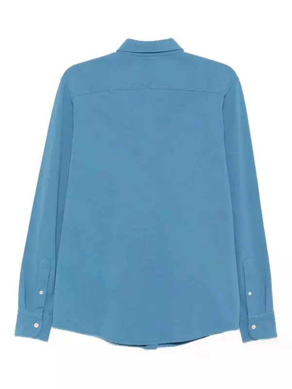 MC2 SAINT BARTH Cotton Shirt - Blue