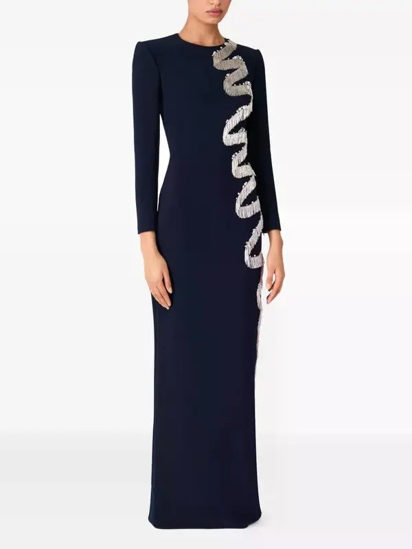 green emerald velvet dress Liberty Gown by Nookie