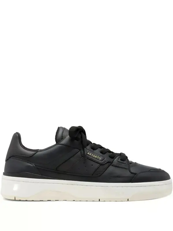 Axel Arigato Clay Panelled Leather Sneakers - Black