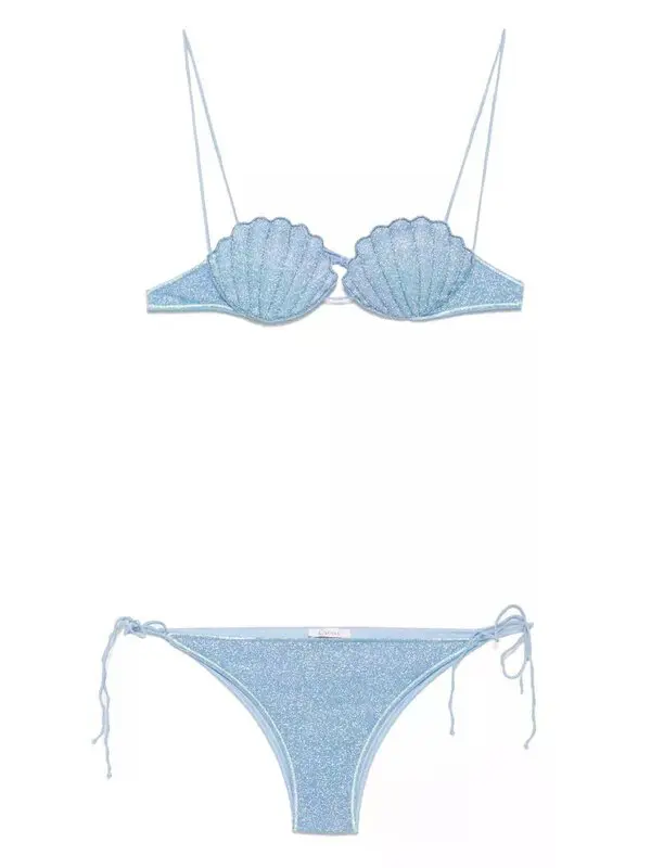 Oseree Lumière Shell Bikini - Blue