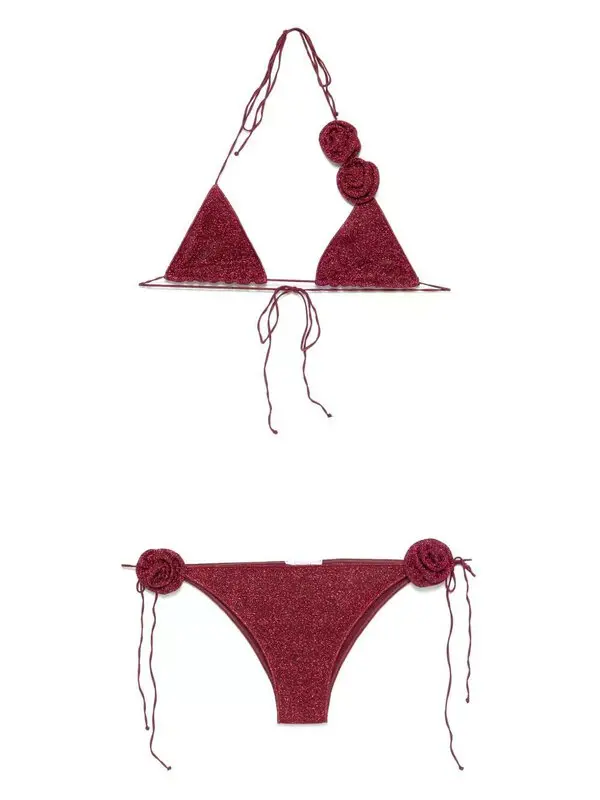 Oseree Lumière Bikini Set - Red