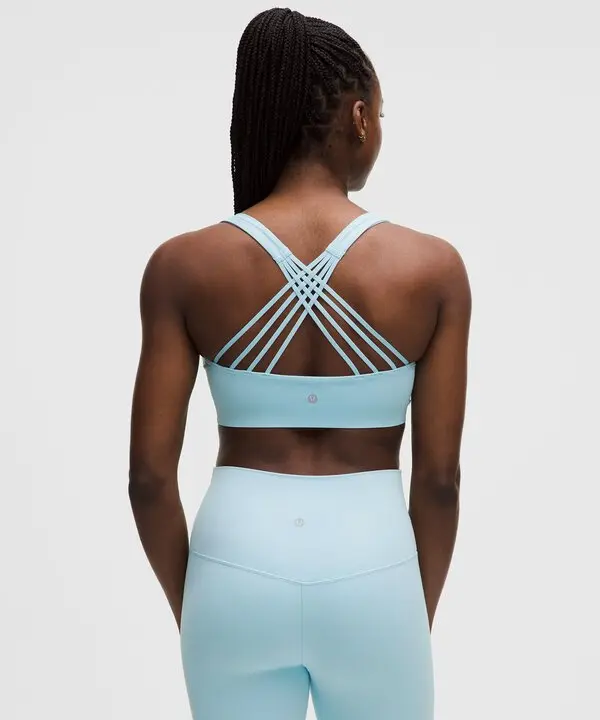 Lululemon Flexyflex Strappy Yoga Bra - Foam Cloud