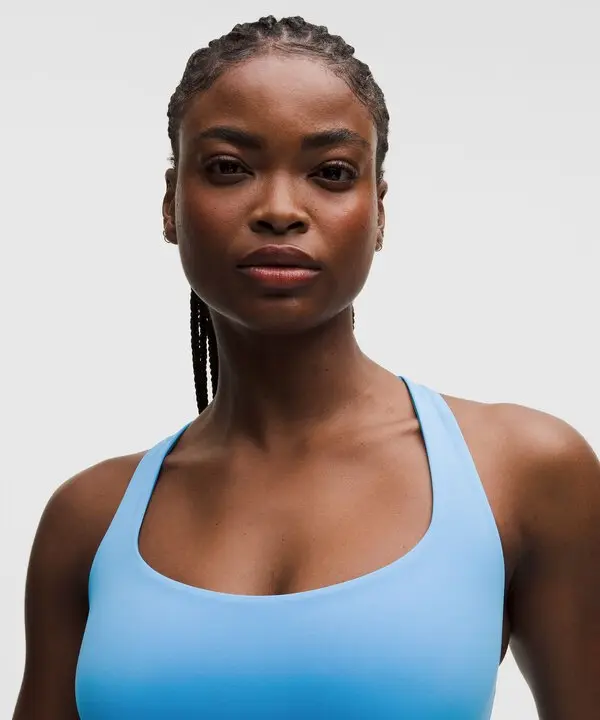 Lululemon Flexyflex Strappy Yoga Bra - Ocean Wave