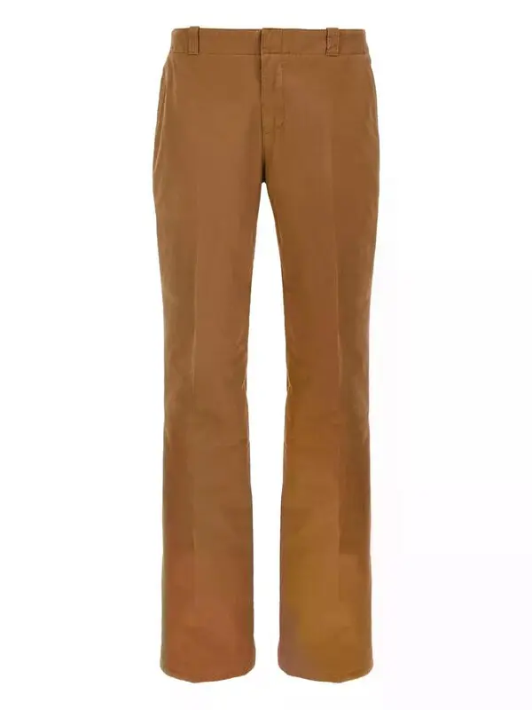 Alexander McQueen Cotton Chino Trousers