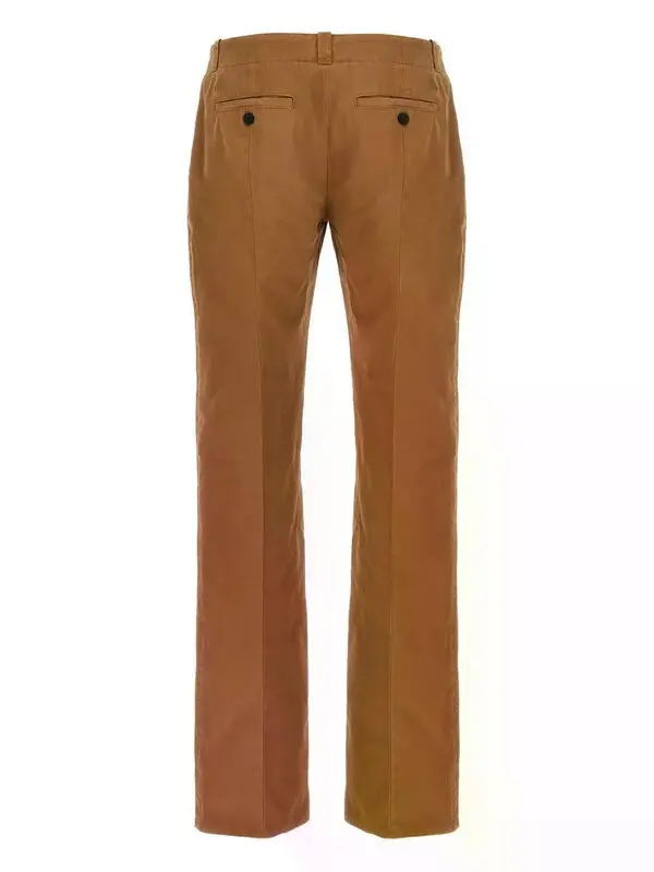 Alexander McQueen Cotton Chino Trousers