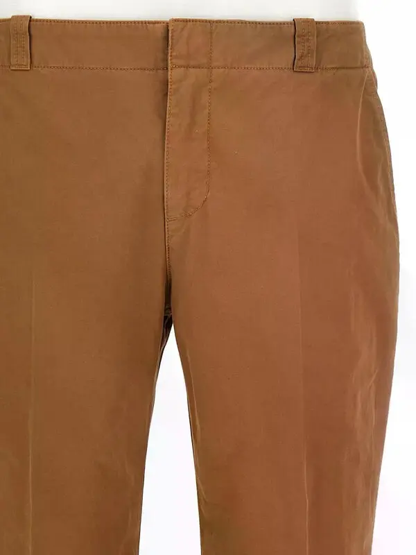 Alexander McQueen Cotton Chino Trousers