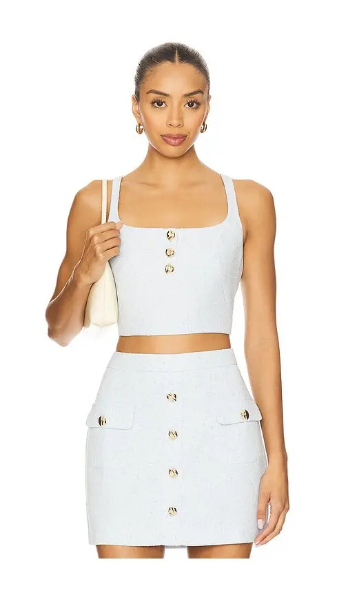 KARINA GRIMALDI Sunny Cropped Top