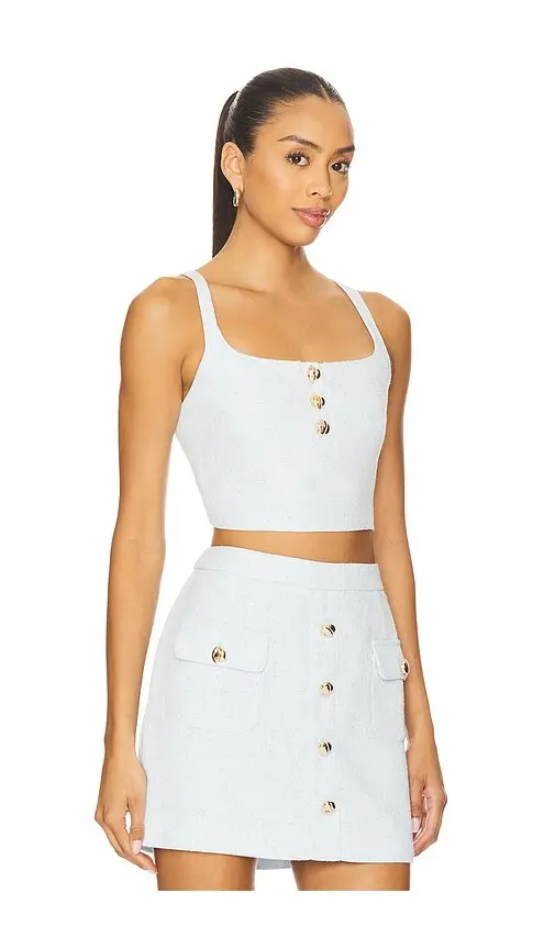 KARINA GRIMALDI Sunny Cropped Top