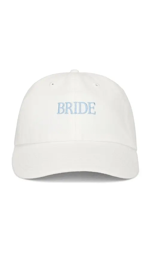 FAVORITE DAUGHTER Bride Heart Baseball Cap - White