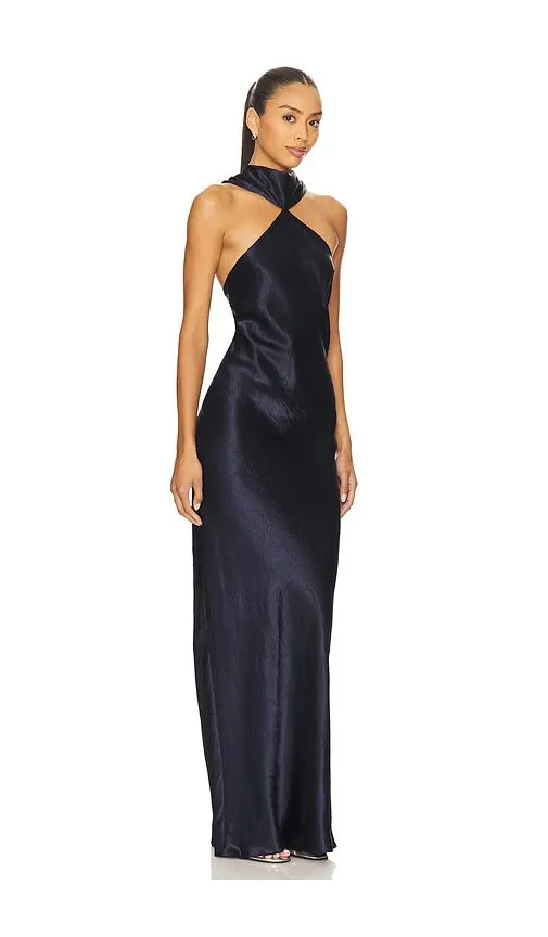 Amanda Uprichard Ashton Maxi Dress - Navy