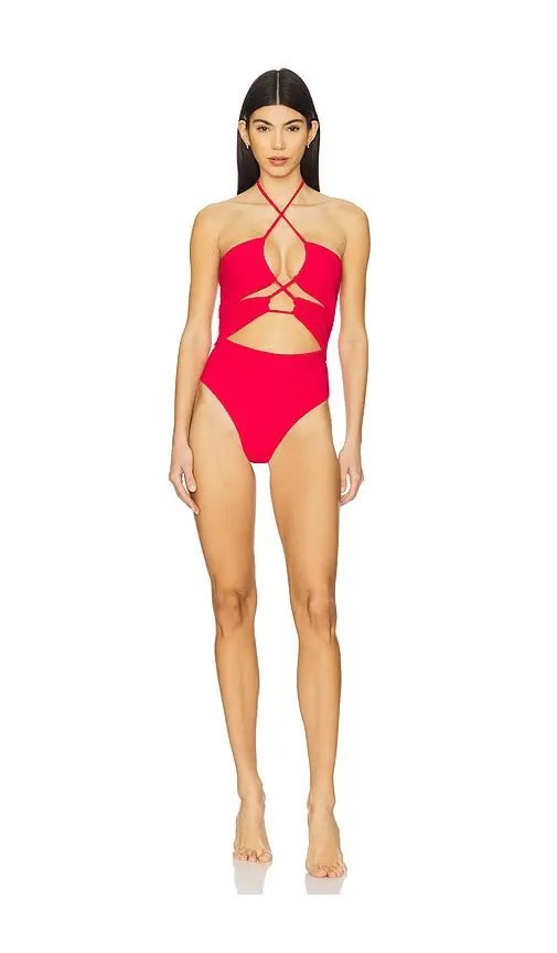 BOAMAR Neff One Piece Swimsuit - Red Cherry