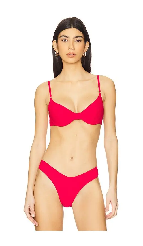 BOAMAR Asia Bikini Top - Red Cherry