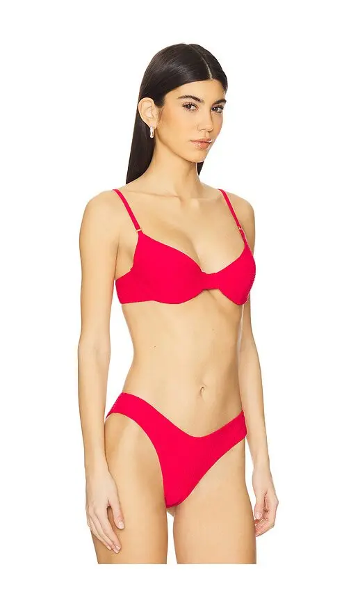BOAMAR Asia Bikini Top - Red Cherry