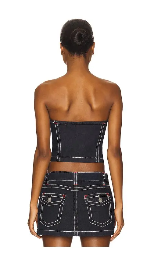 Abrand Denim Cameron Denim Bustier