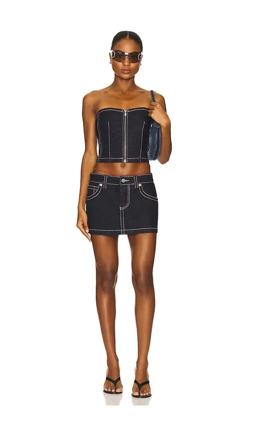 Abrand Denim Cameron Denim Bustier