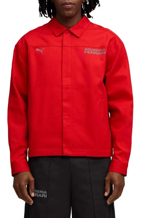 PUMA Ferrari Lifestyle Jacket - Rosso Corsa