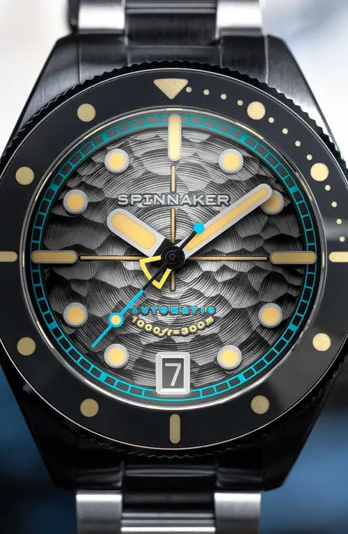 SPINNAKER Challenger Automatic Bracelet Watch - Grey