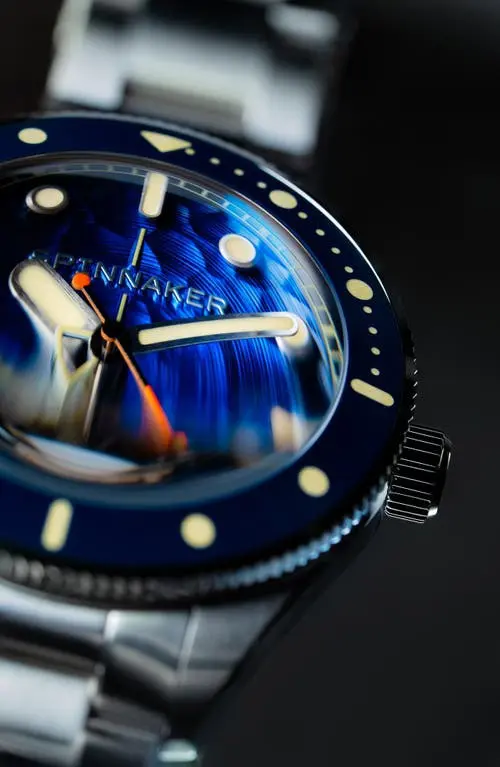 SPINNAKER Challenger Automatic Bracelet Watch - Blue