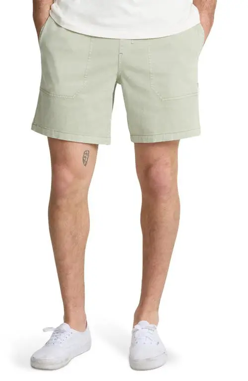 ROARK Made To Fade Stretch Cotton Drawstring Shorts - Wsg