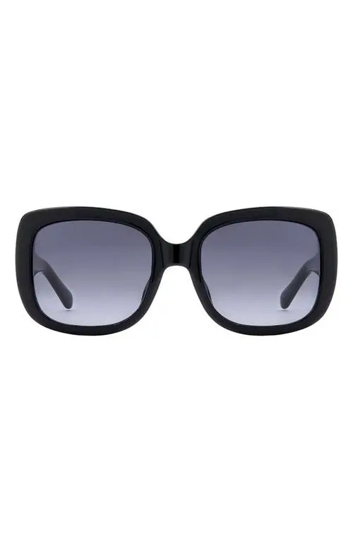 Fossil 54mm Rectangular Sunglasses - Black