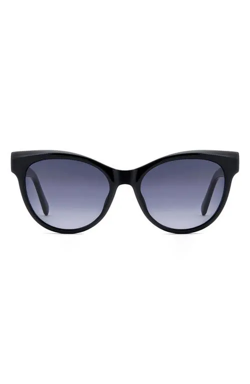 Fossil 53mm Cat Eye Sunglasses - Black