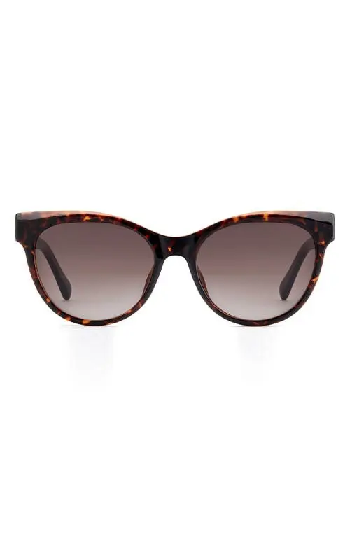 Fossil 53mm Cat Eye Sunglasses - Havana