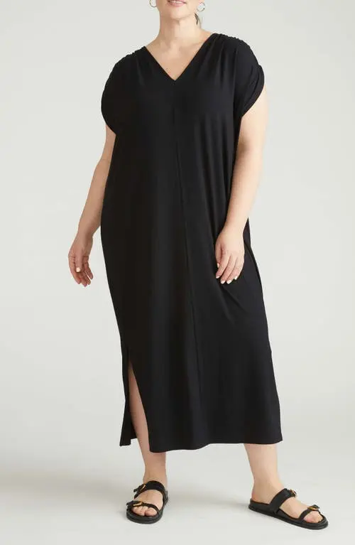 Universal Standard Divine Jersey Maxi Dress - Black