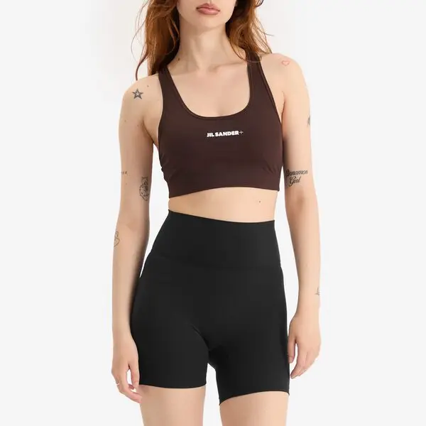 JIL SANDER Ribbed Crop Top