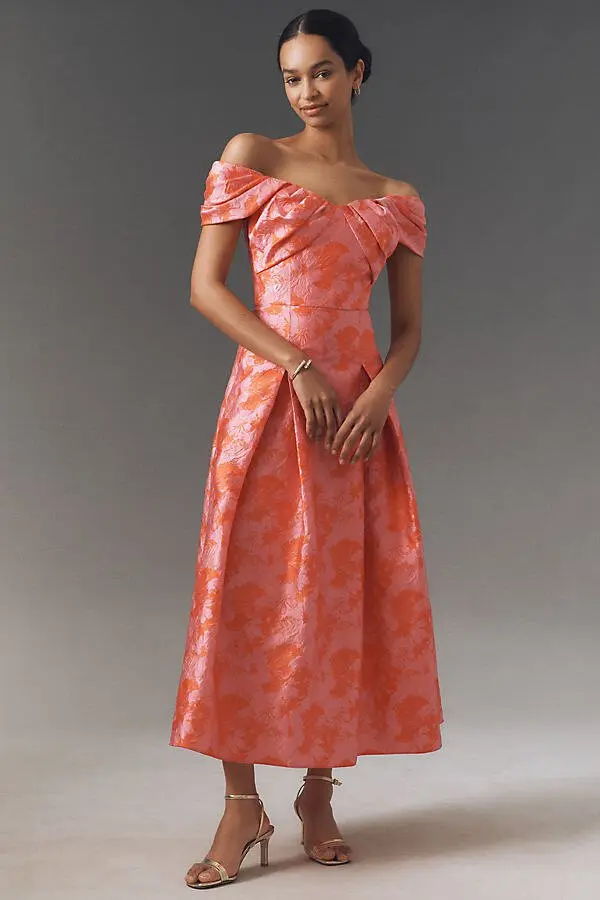 chinese dress ladies Shoshanna Neline Dress in Light Blue