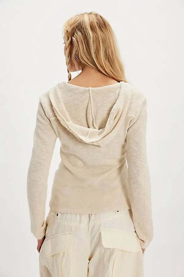 Free People We The Free Speed Drive Hooded Long Sleeve