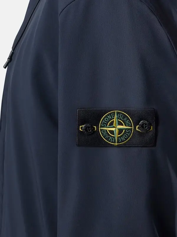 Stone Island Soft Shell Jacket With Re.dye® Technology