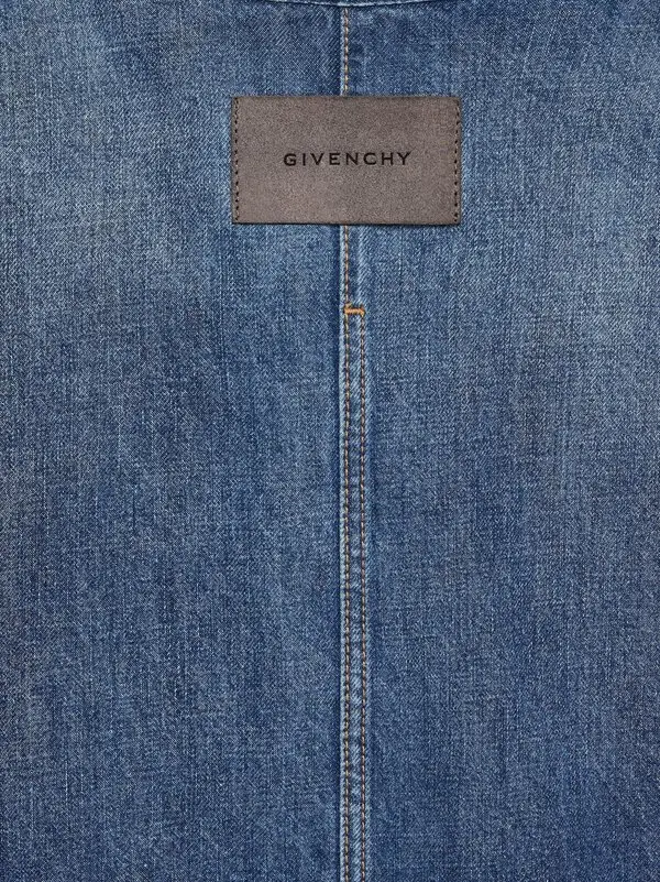 Givenchy Overshirt Denim Shirt - Blue