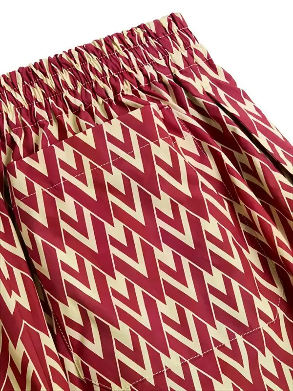 Valentino Garavani All-over V-print Bermuda Shorts