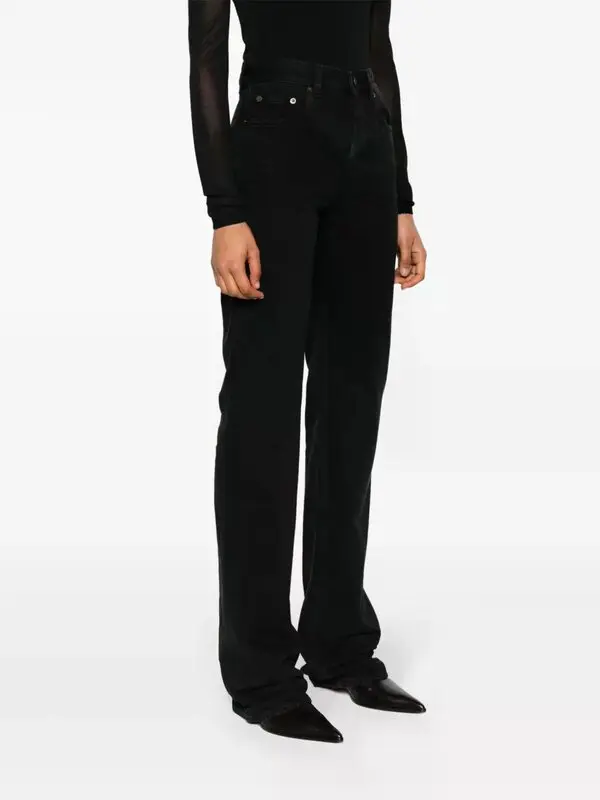 Saint Laurent High-rise Straight Jeans