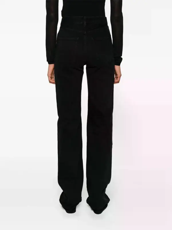 Saint Laurent High-rise Straight Jeans