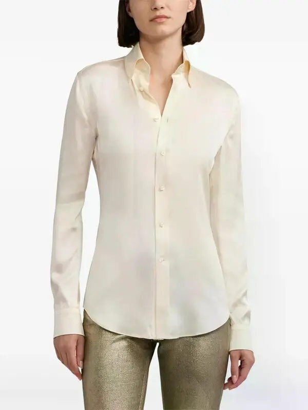 Ralph Lauren Cameron Silk-blend Shirt