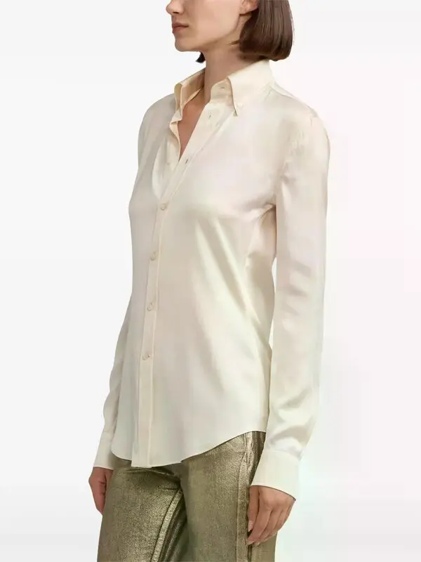 Ralph Lauren Cameron Silk-blend Shirt