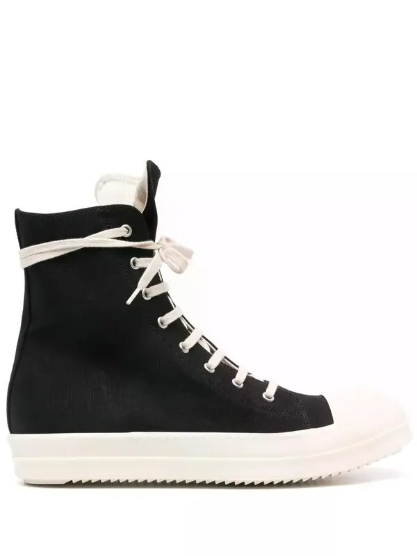 Rick Owens Canvas Sneakers