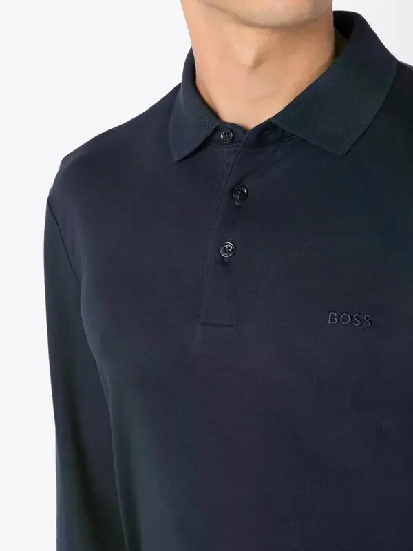 BOSS Long-sleeved Polo Shirt