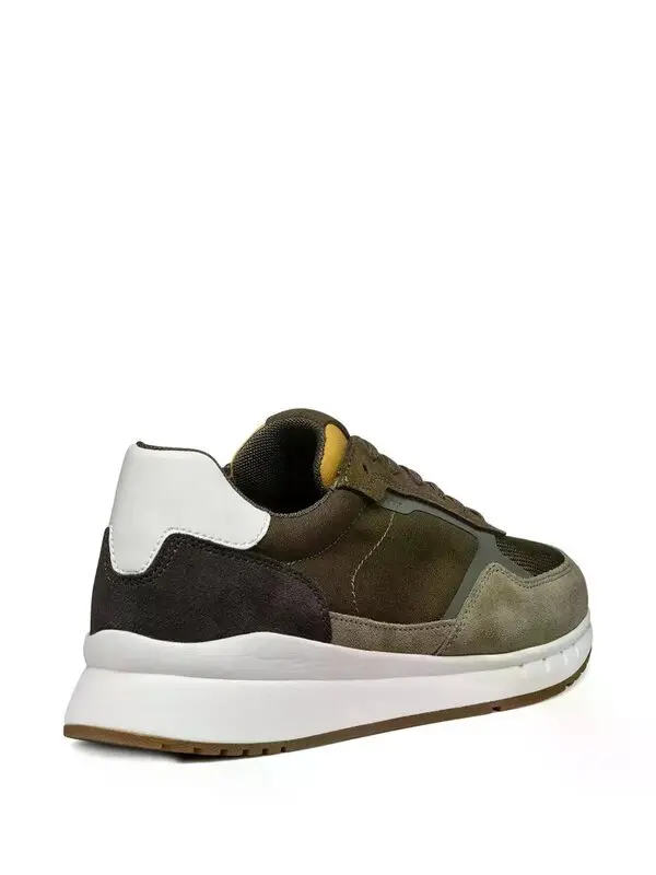 Geox Branthon Panelled Sneakers - Brown