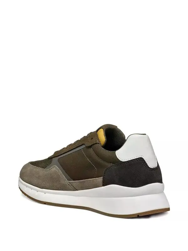 Geox Branthon Panelled Sneakers - Brown