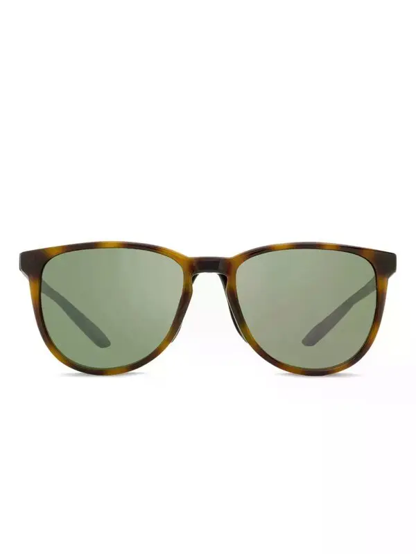 Nike Oval-frame Keyhole-bridge Sunglasses - Brown