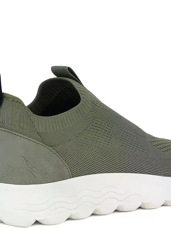 Geox Spherica Knitted Sneakers - Green