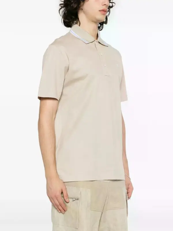 Paul & Shark Logo-patch Piqué Polo Shirt - Neutrals