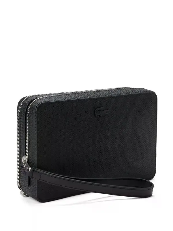 Lacoste Chantaco Leather Clutch Bag