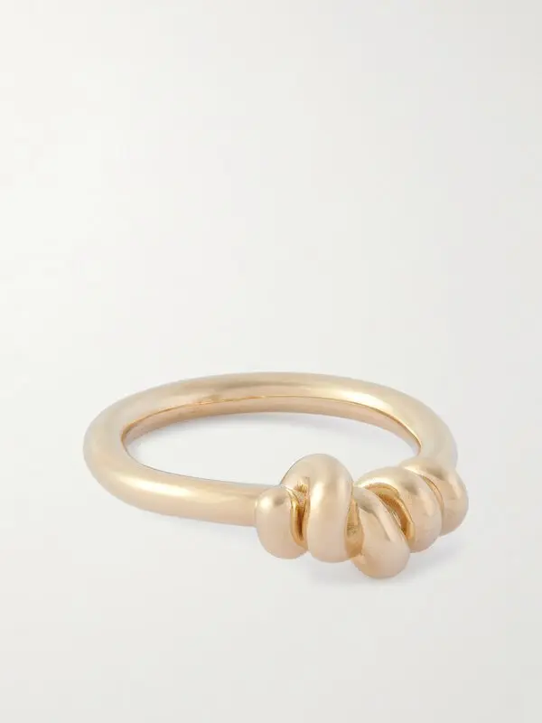 Luis Morais 14-karat Entangled Knot Ring - Gold