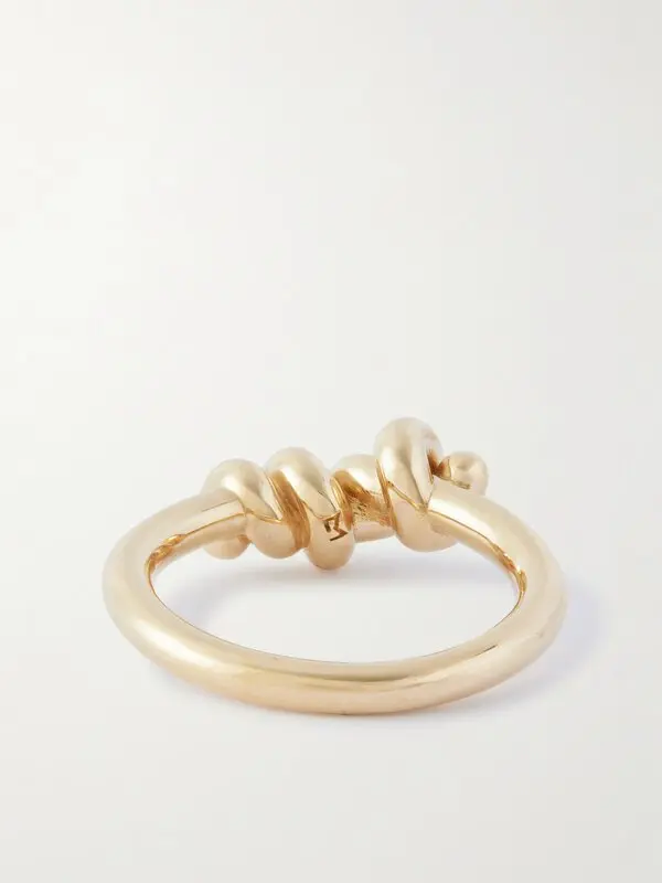 Luis Morais 14-karat Entangled Knot Ring