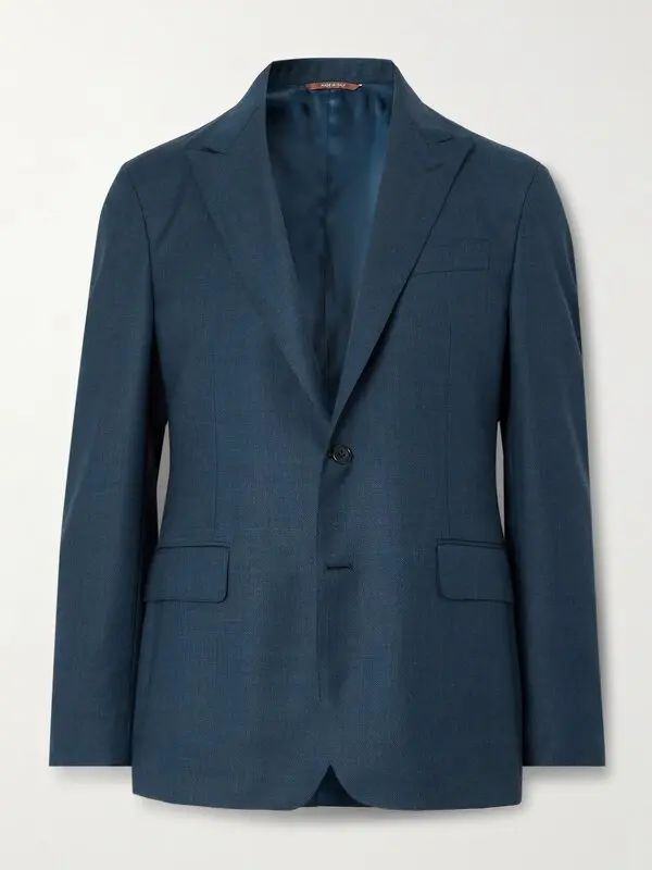Canali Wool-twill Suit Jacket