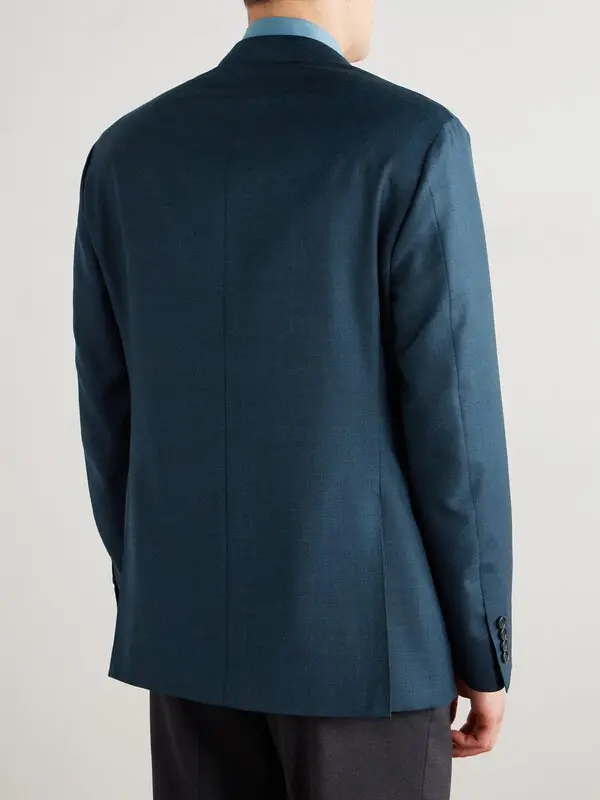 Canali Wool-twill Suit Jacket