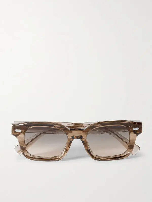 Brunello Cucinelli D-frame Acetate Sunglasses - Brown
